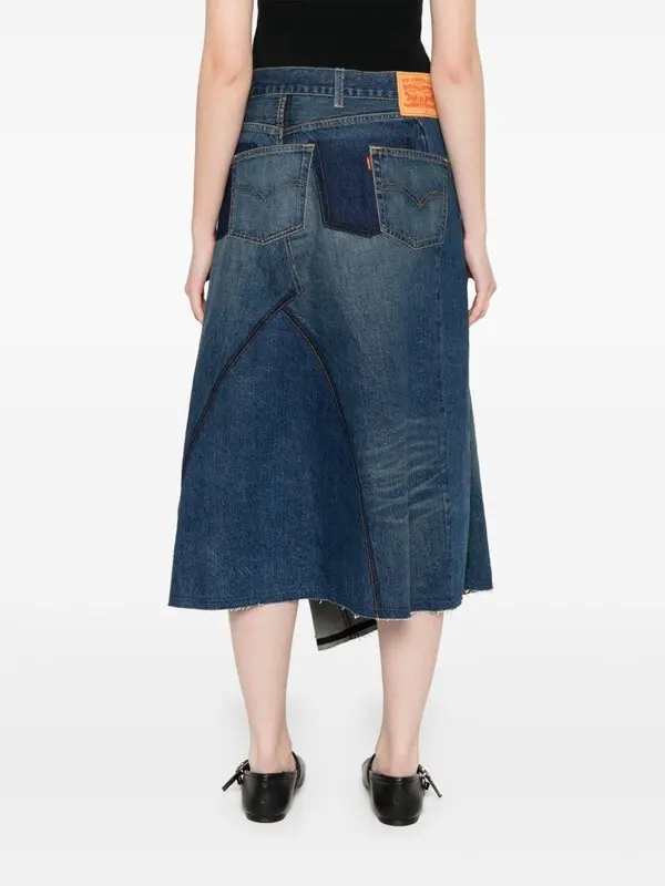 Junya Watanabe Asymmetric Denim Skirt