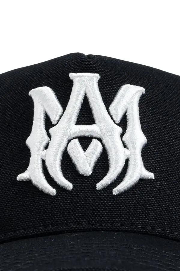 Amiri Ma Cotton Cap - Black