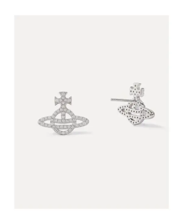 VIVIENNE WESTWOOD Calliope Embellished Orb-plaque Earrings