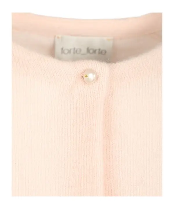 FORTE_FORTE Cropped Knit Cardigan