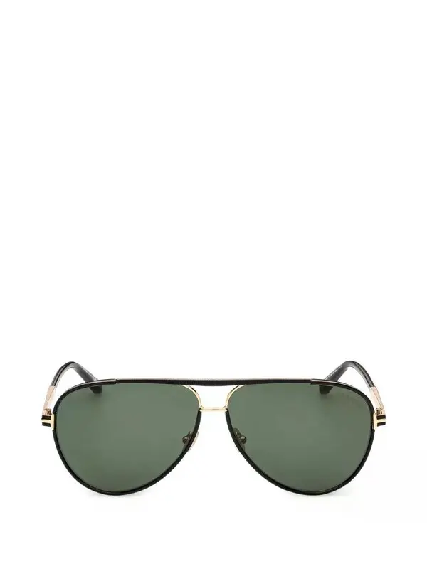 TOM FORD Rupert Pilot Sunglasses - Black