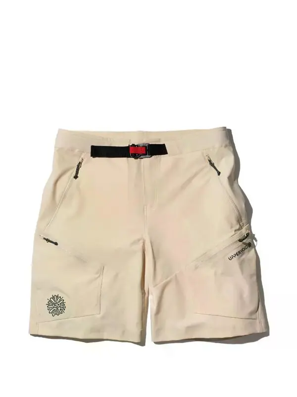 UPPERVOID Belted Multi-pocket Shorts