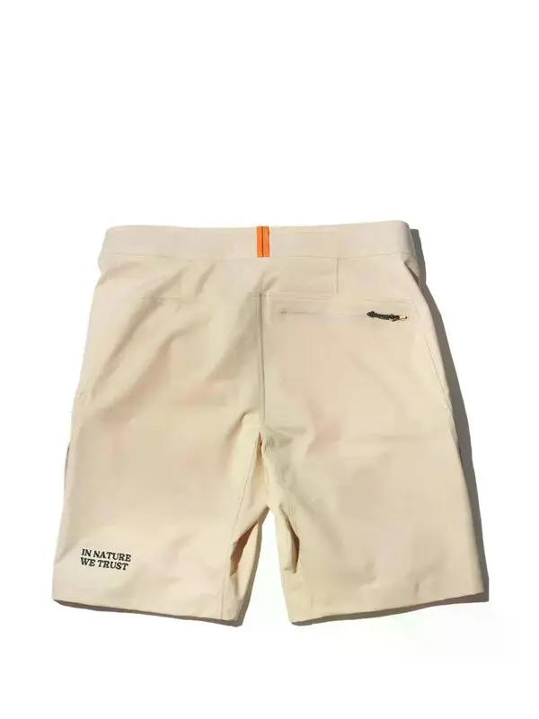 UPPERVOID Belted Multi-pocket Shorts