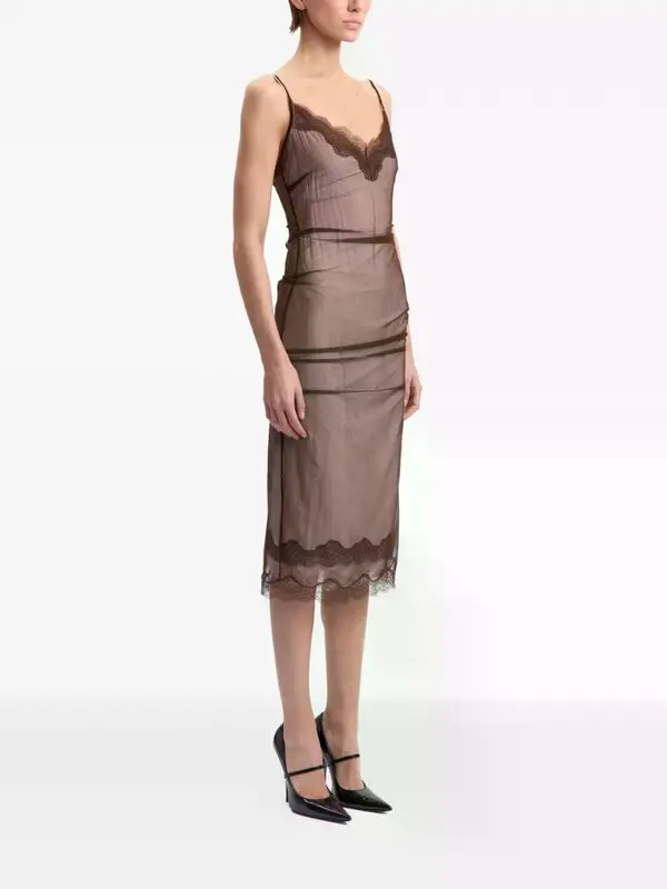 16Arlington Mesh Midi Dress