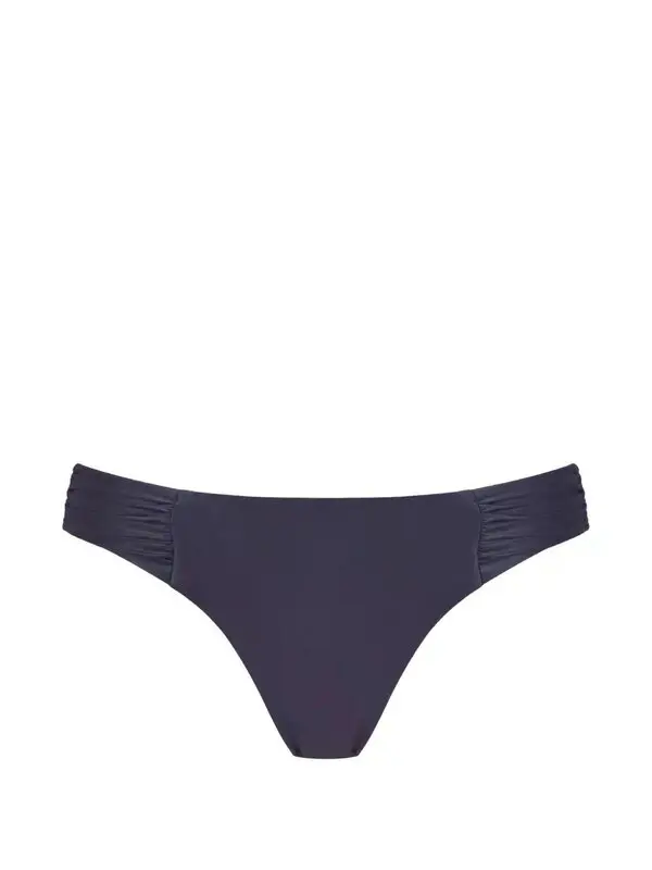 Seafolly Belle Ruched Bikini Bottoms - Blue
