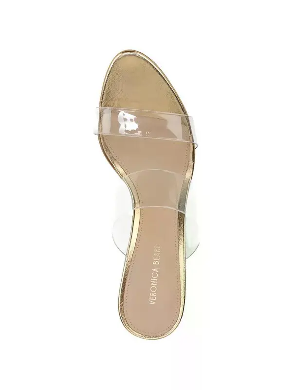 Veronica Beard Asha Transparent-strap Sandals