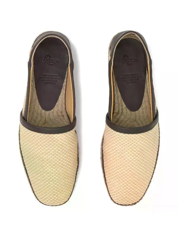CastaÑer Nac Leather-trim Espadrilles