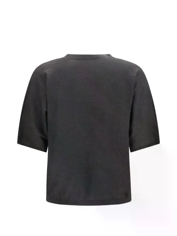 Brunello Cucinelli Short Sleeve Round Neck T-shirt