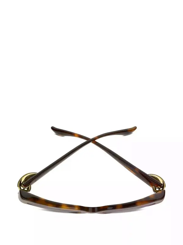 Etro Tortoiseshell-effect Square-frame Sunglasses