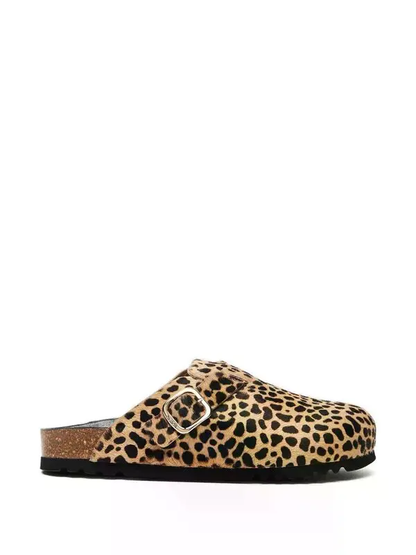 DR. SCHOLL'S SHOES Fae Leopard-print Mules