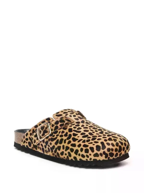 DR. SCHOLL'S SHOES Fae Leopard-print Mules