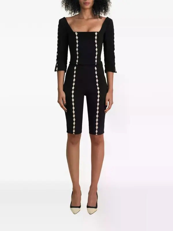 CONTESSA MILLS Leo Diamond Cutout Jumpsuit