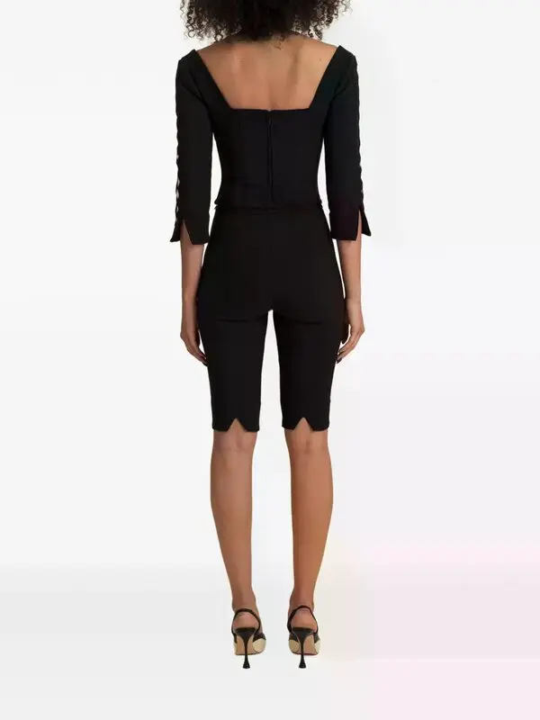 CONTESSA MILLS Leo Diamond Cutout Jumpsuit