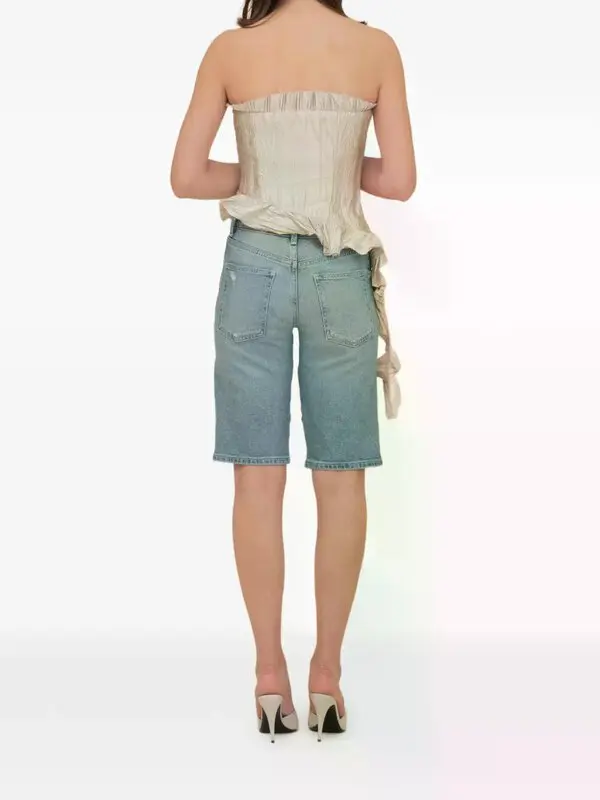 CONTESSA MILLS Le Fay Ruffled Pleated Top