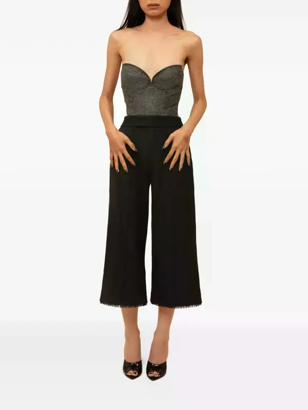 CONTESSA MILLS Salem Frayed Hem Trousers