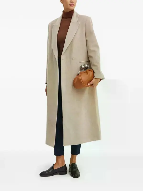 Liviana Conti Double-breasted Wool Coat