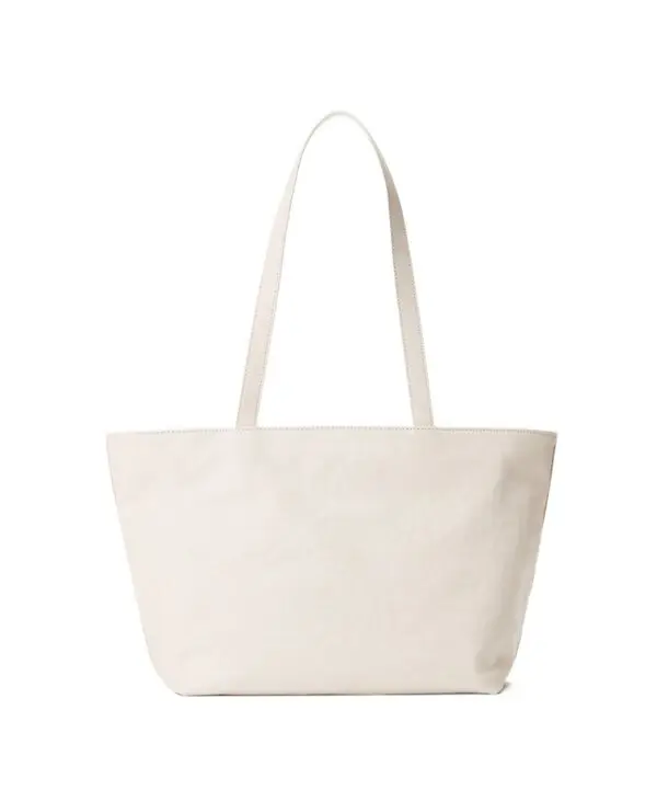 Alexander Wang Medium Logo-embossed Tote Bag - Vanilla