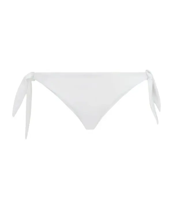 Brunello Cucinelli Side-tie Bikini Briefs - White