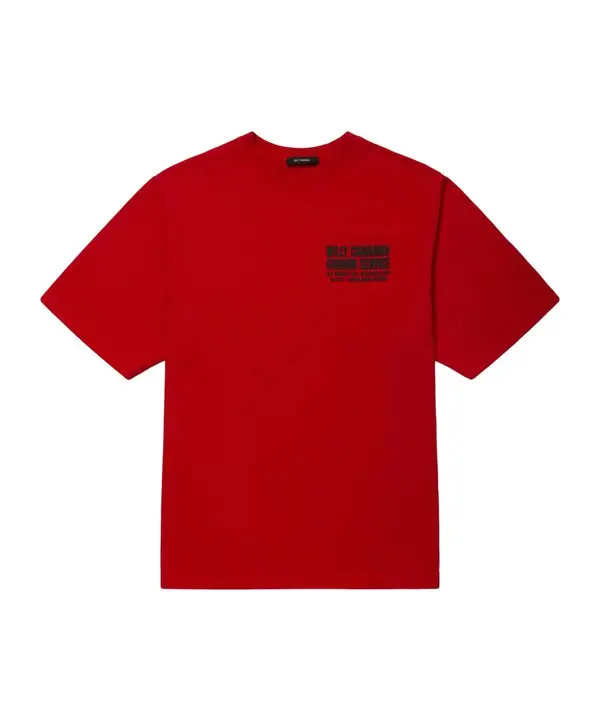 WILLY CHAVARRIA Fashion Service Logo T-shirt - Red