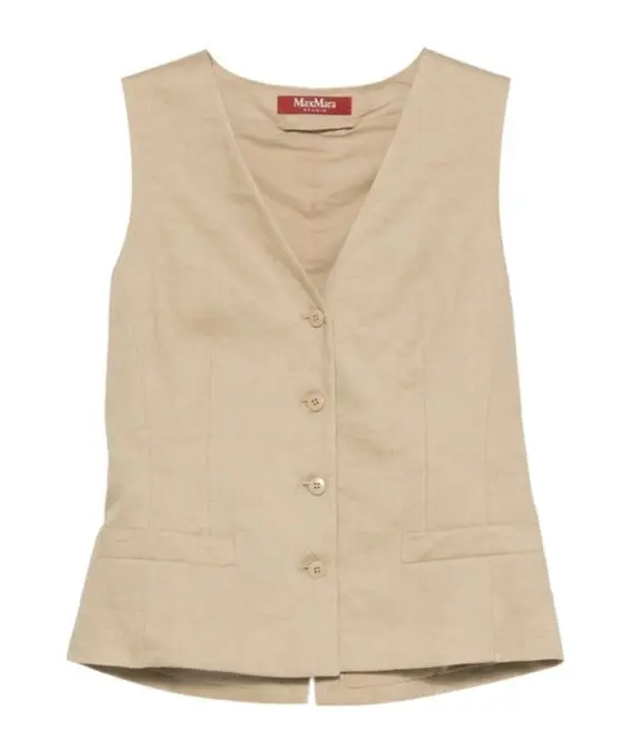 Max Mara Carnet V-neck Gilet