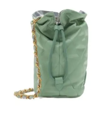 Burberry Horseshoe Quilted Bucket Bag