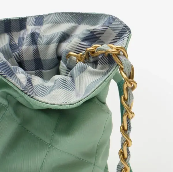 Burberry Horseshoe Quilted Bucket Bag