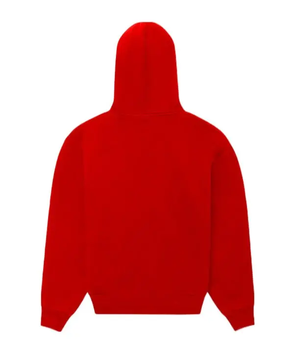 WILLY CHAVARRIA Gilroy Hoodie With Striped Detailing - Red