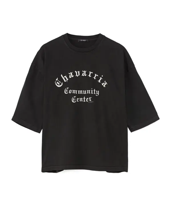 WILLY CHAVARRIA Community Center Oversized T-shirt