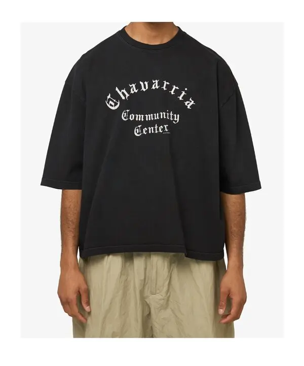 WILLY CHAVARRIA Community Center Oversized T-shirt
