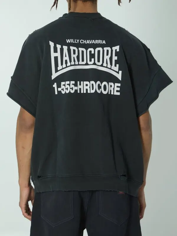 WILLY CHAVARRIA Hardcore Distressed T-shirt