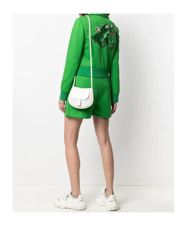 Gucci Tiger Embroidery Technical Jersey Jacket