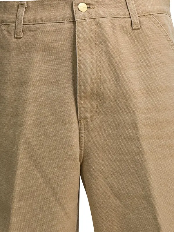 Carhartt Work In Progress Single Knee Work Shorts - Beige