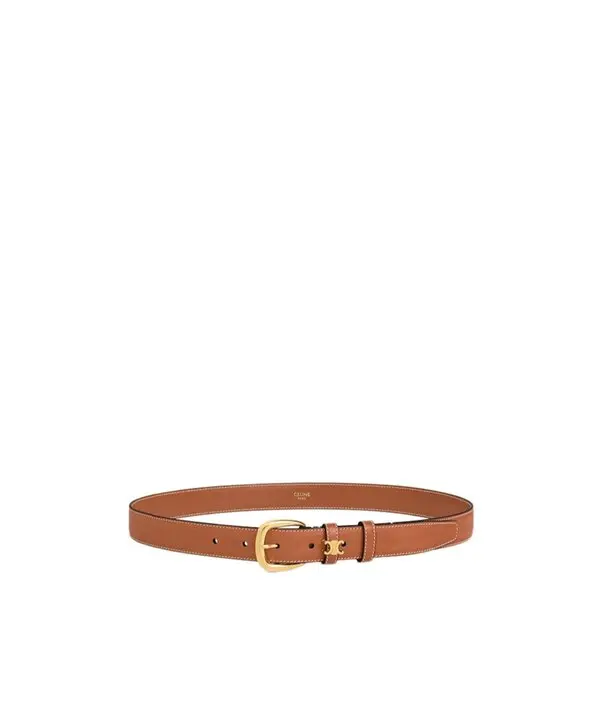 Celine Vivienne Belt 25mm - Tan