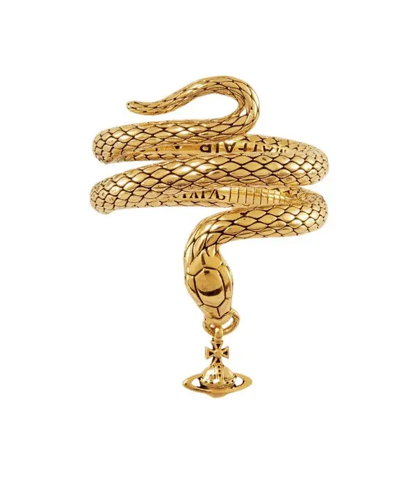 VIVIENNE WESTWOOD Albane Snake Ring - Golden