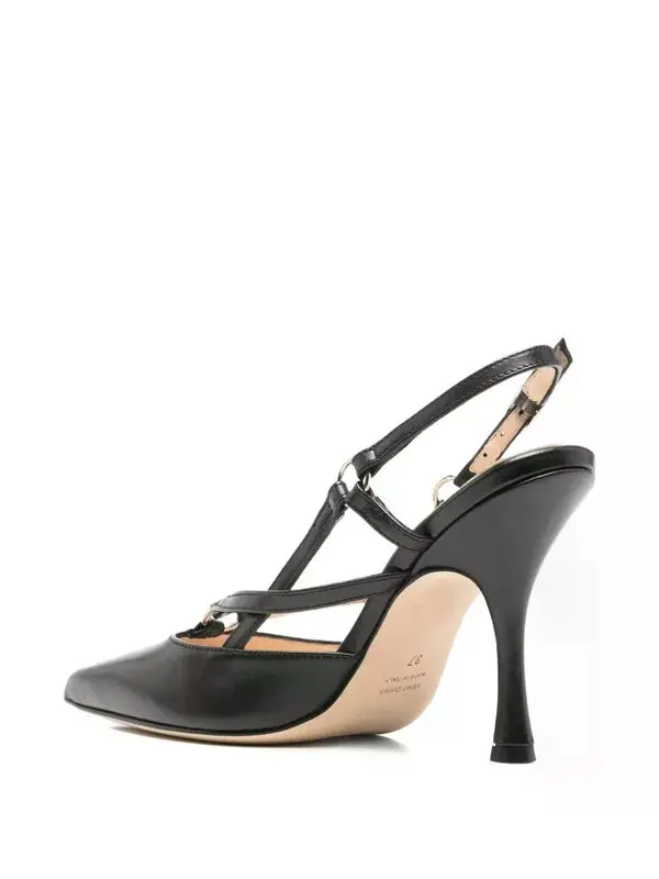 ANNA F. Pointed-toe Slingback Pumps