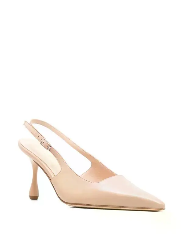 ANNA F. Pointed-toe Slingback Pumps