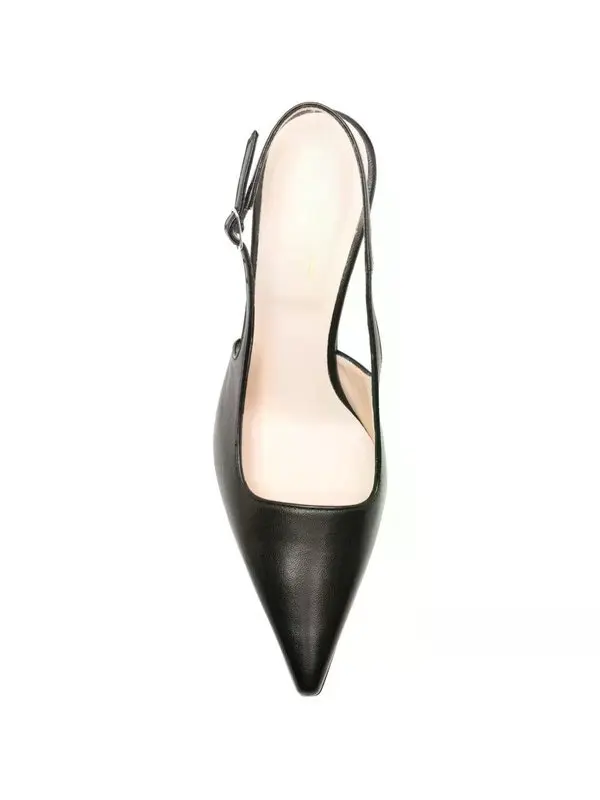 ANNA F. Pointed-toe Slingback Pumps