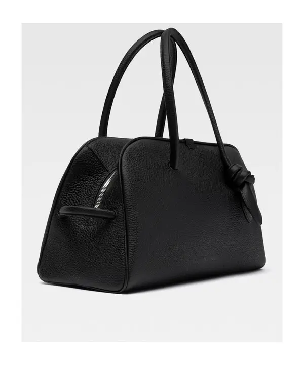 Jacquemus Le Turismo Zipped Shoulder Bag - Black