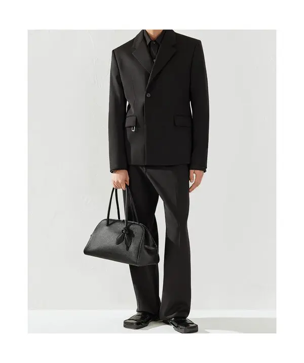 Jacquemus Le Turismo Zipped Shoulder Bag - Black