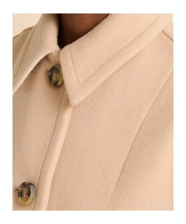 Marni Camel Felt Cropped Jacket