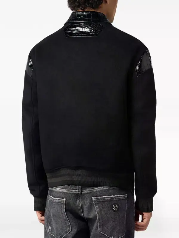 Philipp Plein Crocodile-effect Jacket