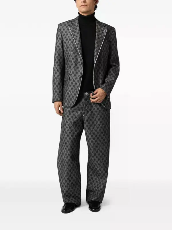 Philipp Plein Miami Vice Monogram Blazer