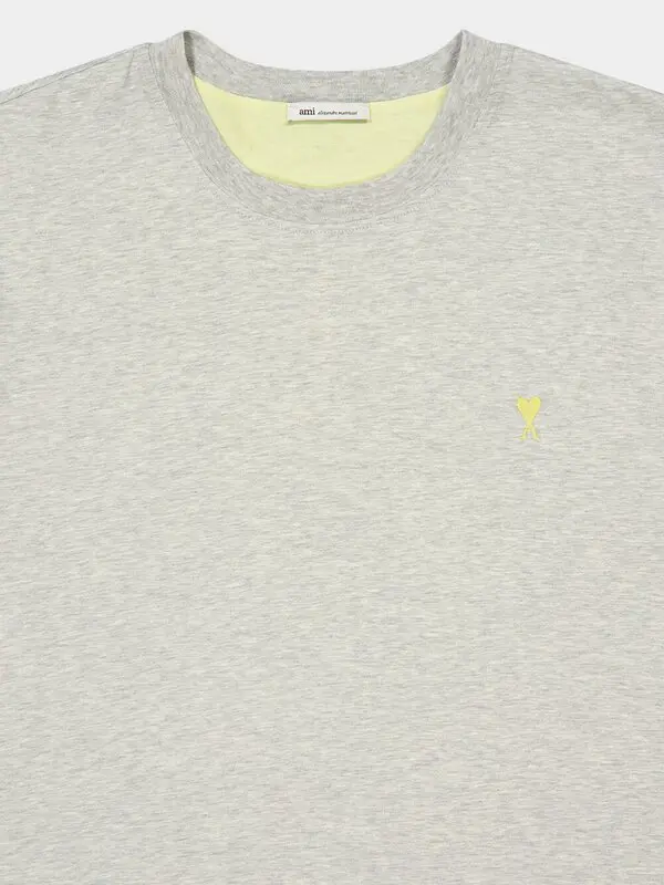 AMI Paris Double-sleeve De Coeur T-shirt