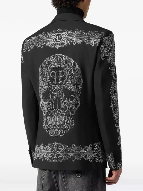 Philipp Plein Baroque Strass-embellished Blazer