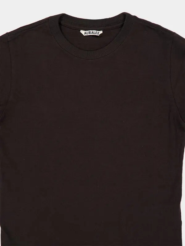 Auralee Brushed Organic Cotton T-shirt