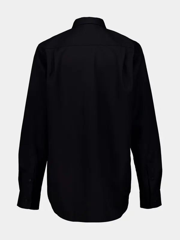 Auralee Wool Herringbone Overshirt