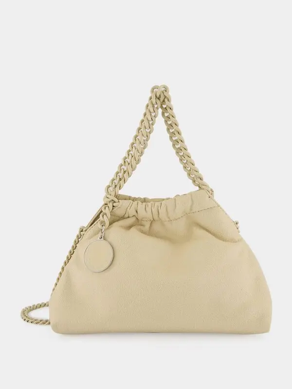 Stella McCartney Falabella Mini Drawstring Handbag - Gold