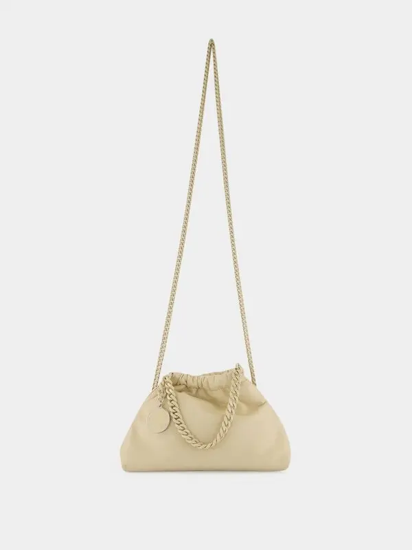 Stella McCartney Falabella Mini Drawstring Handbag - Gold