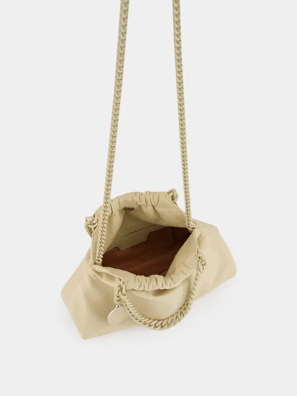 Stella McCartney Falabella Mini Drawstring Handbag - Gold