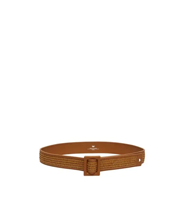 Max Mara Raffia-effect Belt
